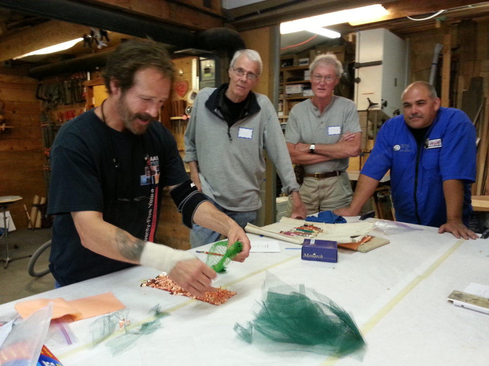 Gilding & Chemical Patination Classes - David J. Marks